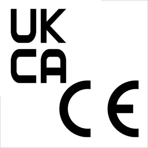 Round UKCA/CE Stickers - LA Ink Printing Studio